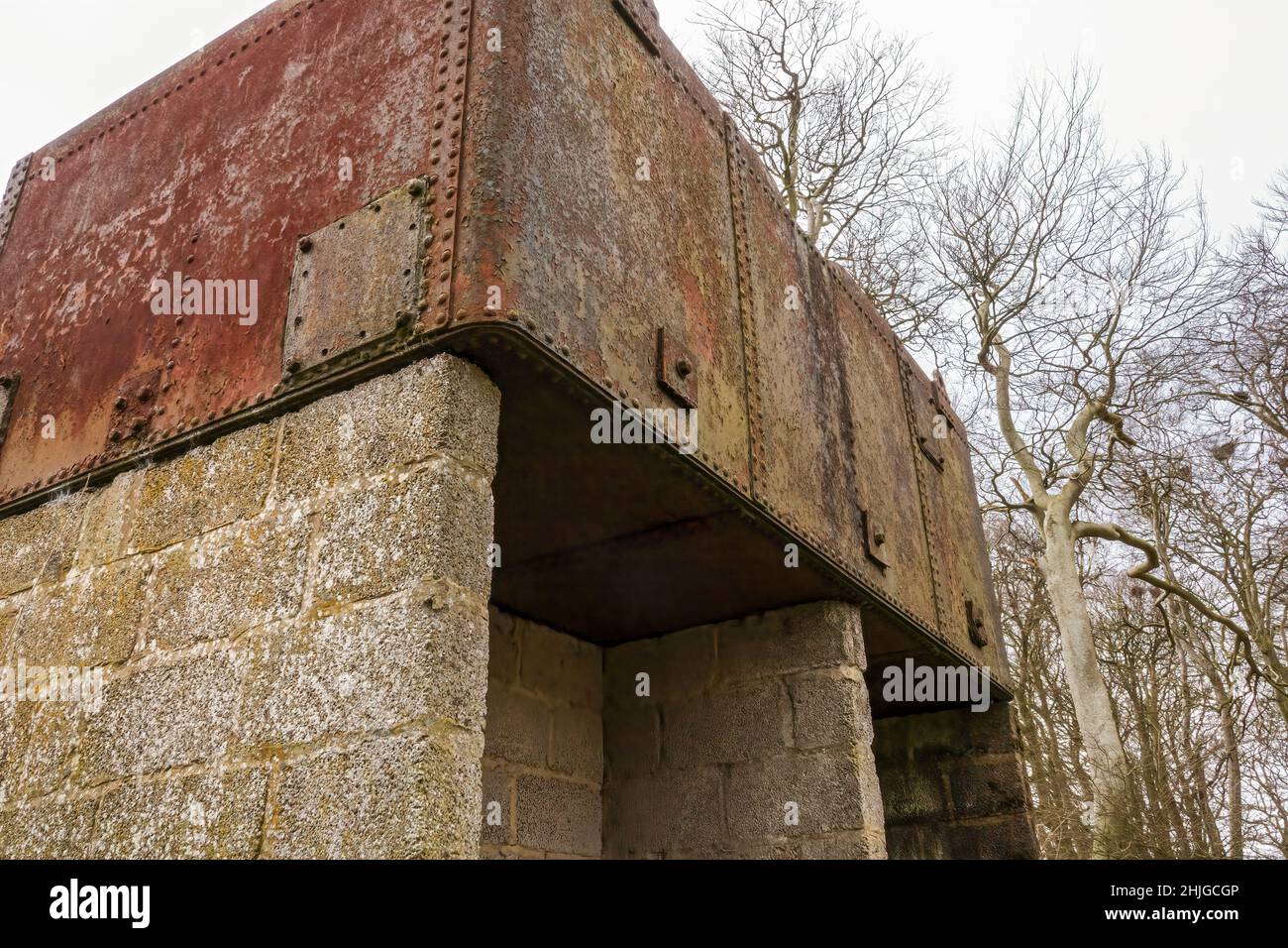 Closeup concrete water tank hi-res stock photography and images - Alamy