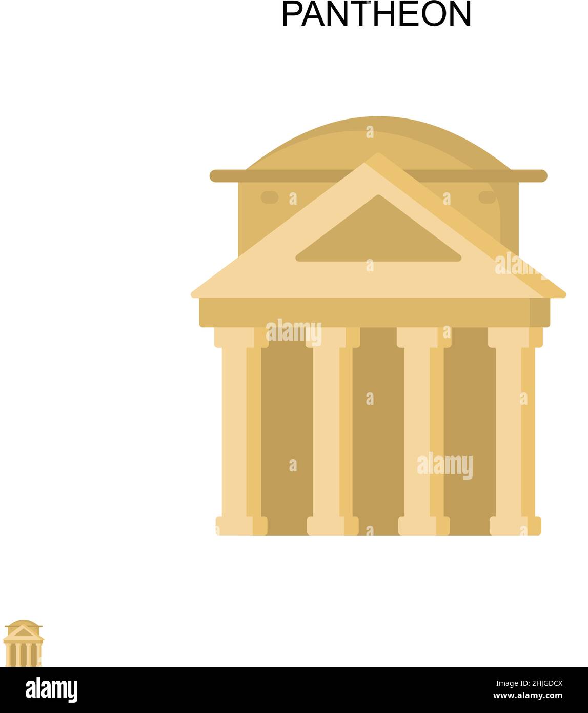Portico view Stock Vector Images - Alamy