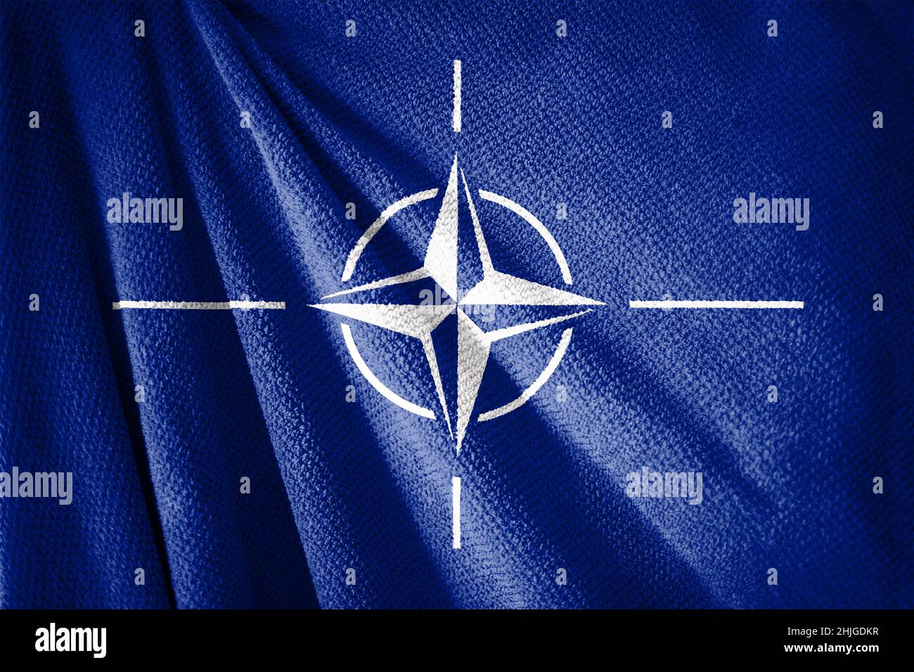 Nato flag hi-res stock photography and images - Alamy