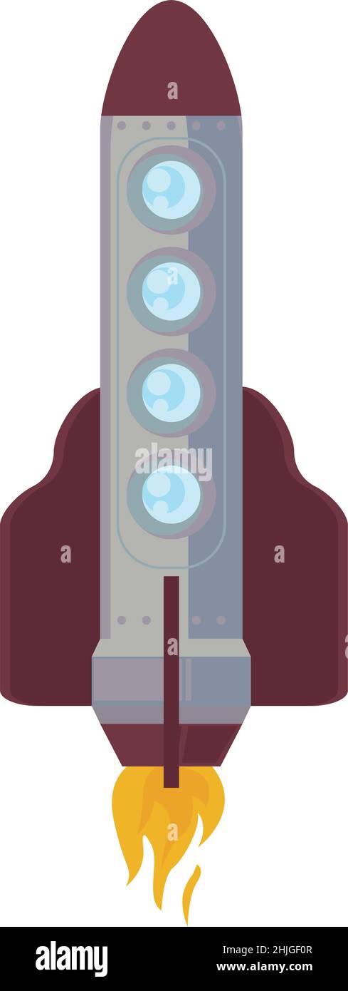 Ufo isolated over white Stock Vector Images - Alamy