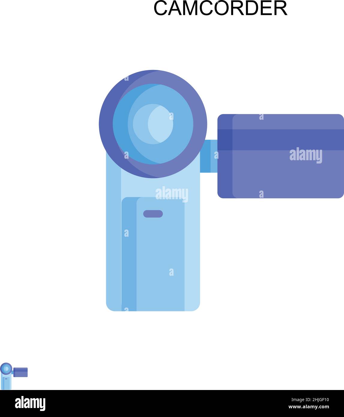 Filming shoot Stock Vector Images - Alamy