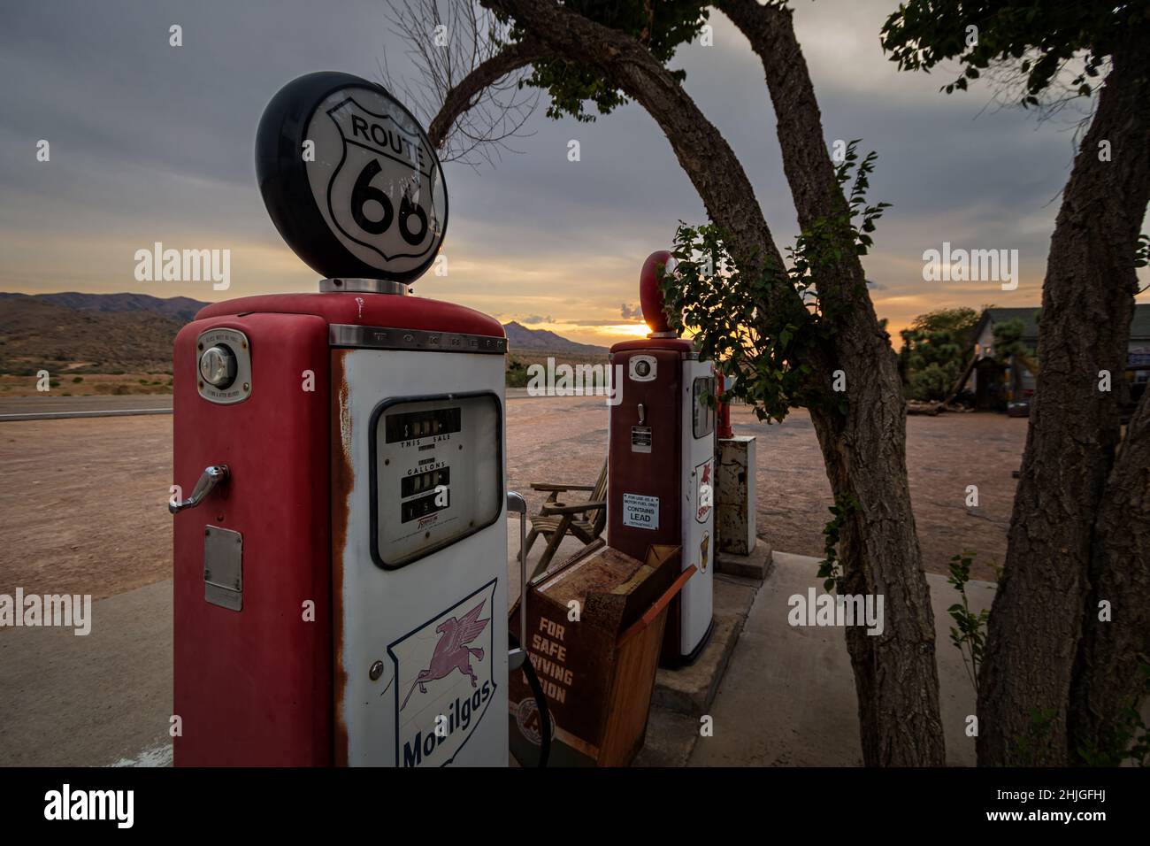 The Route 66 in Arizona Stock Photo - Alamy