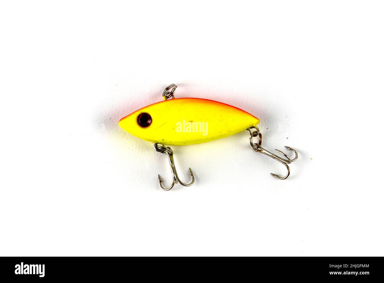 Fishing lure wobbler isolated on white Stock Photo - Alamy