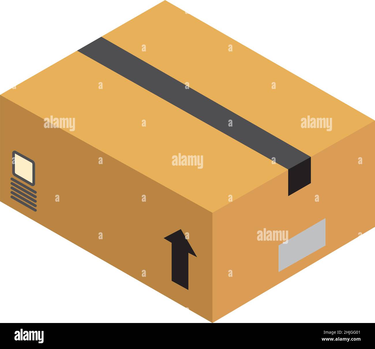 isometric box design over white Stock Vector Image & Art - Alamy