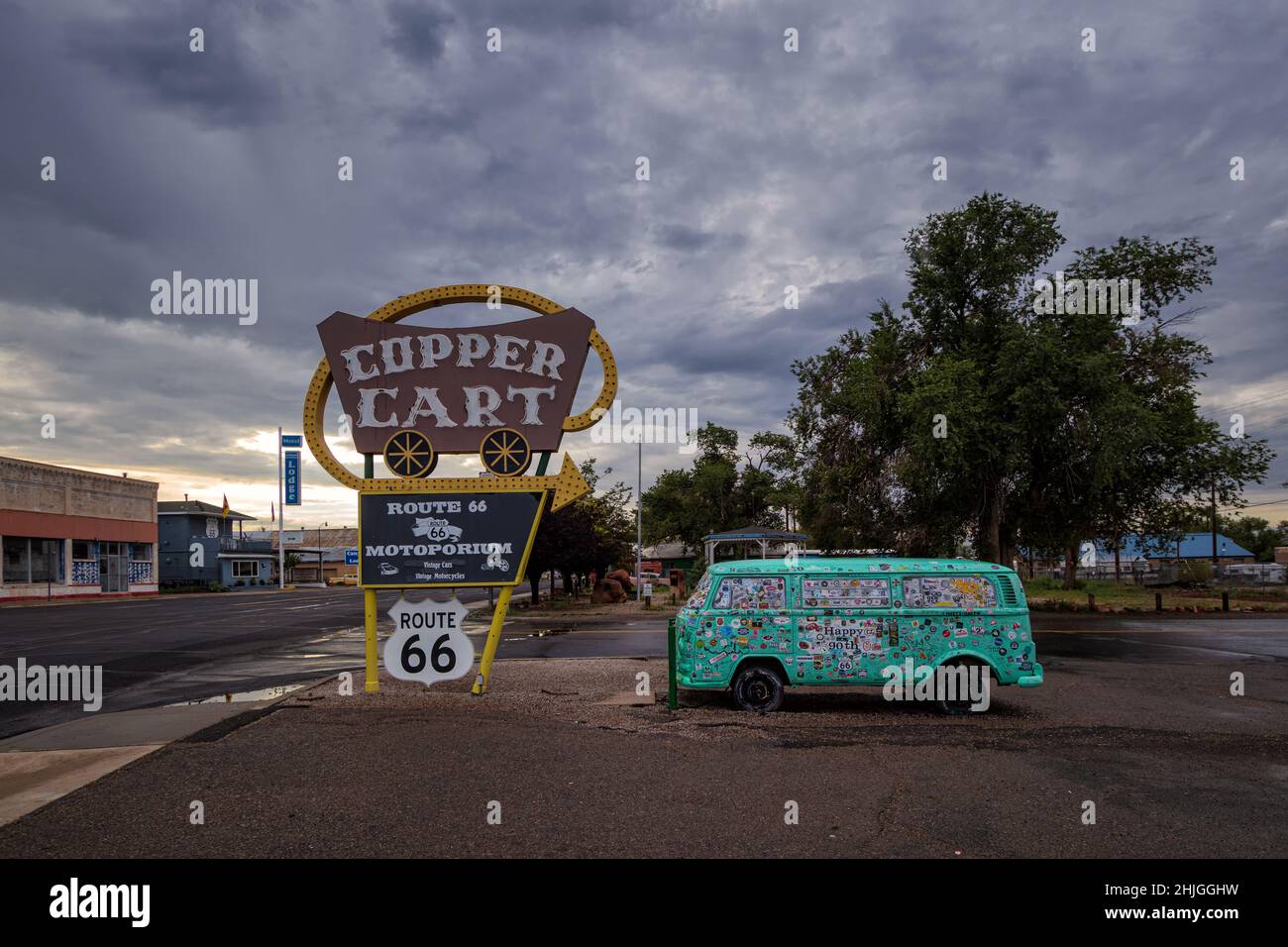 The Route 66 in Arizona Stock Photo - Alamy