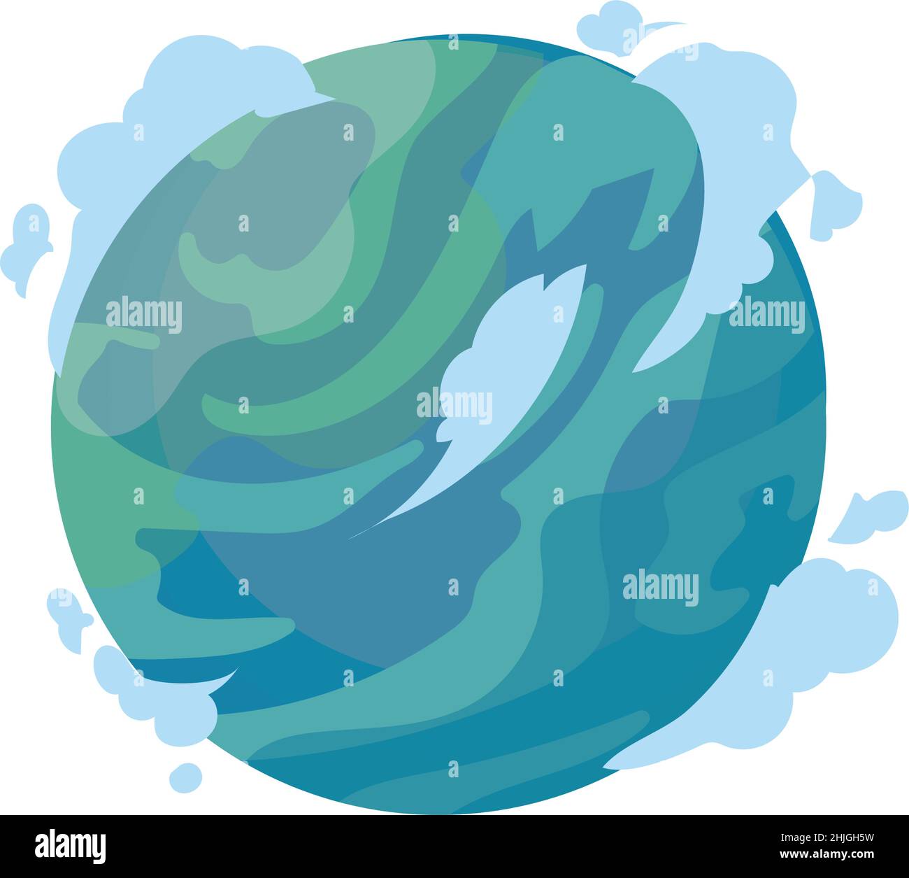 blue planet design over white Stock Vector Image & Art - Alamy