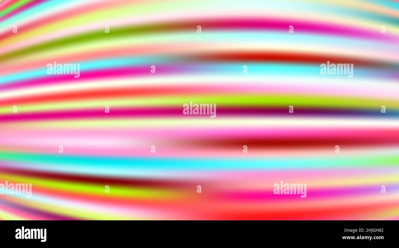 Abstract background with bright saturated blurred color stripes ...