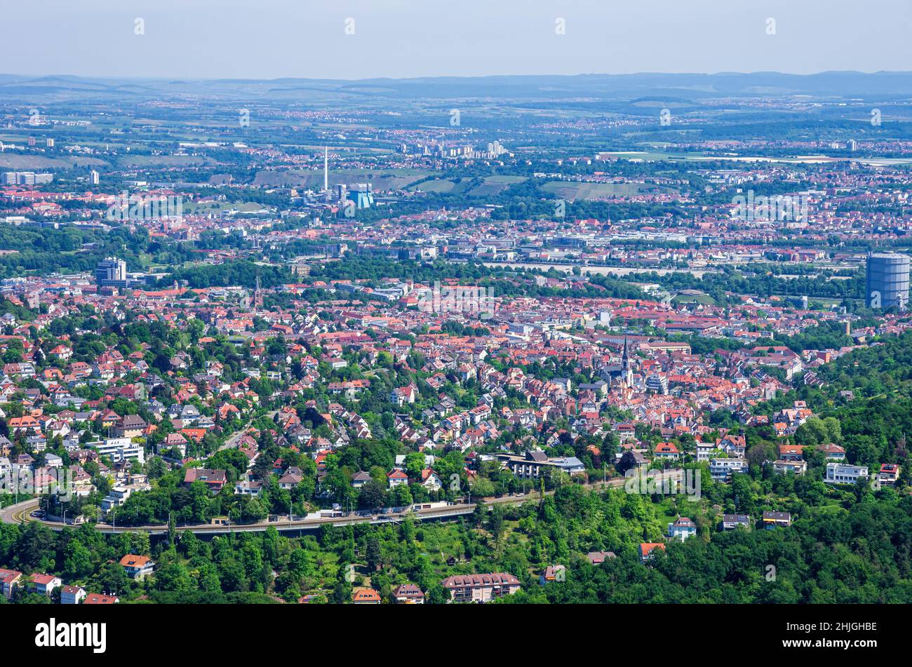 Stuttgart city centre hi-res stock photography and images - Alamy