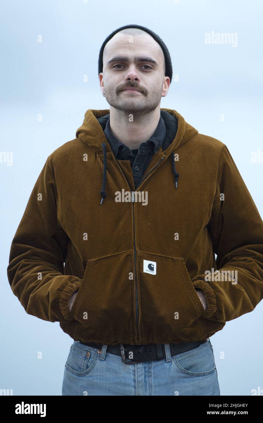 Remy Barbe attending a Photocall as part of the 29th Gerardmer Film ...