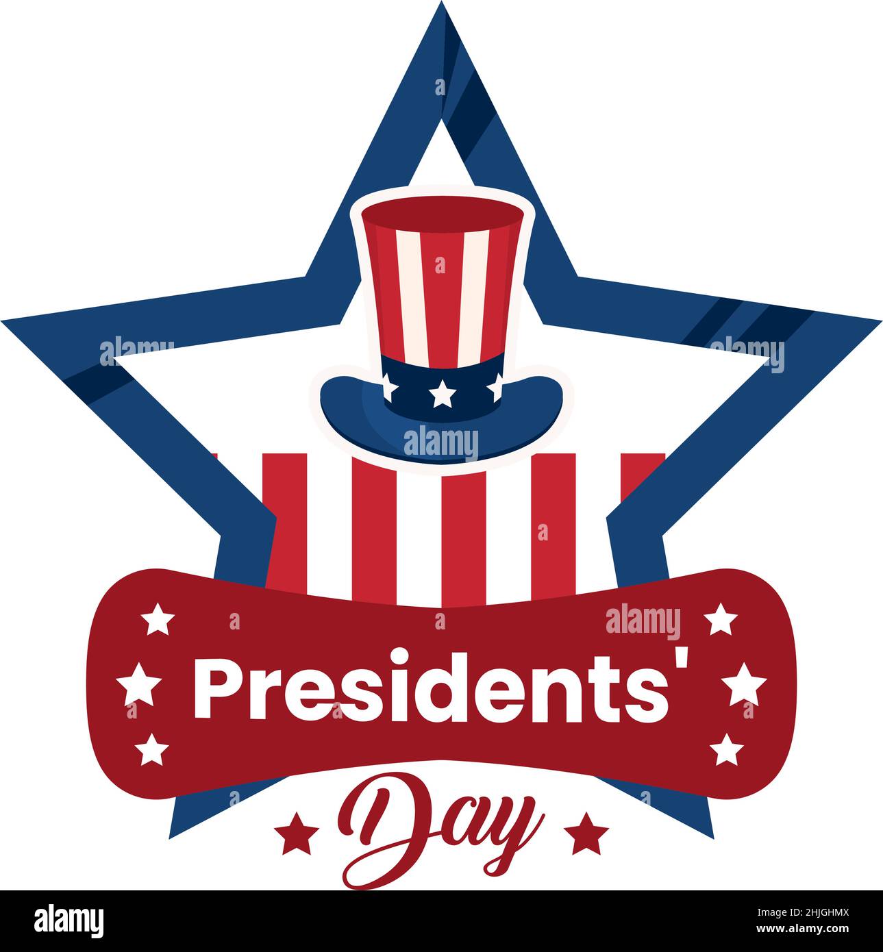 president day badge design with lettering Stock Vector Image & Art - Alamy
