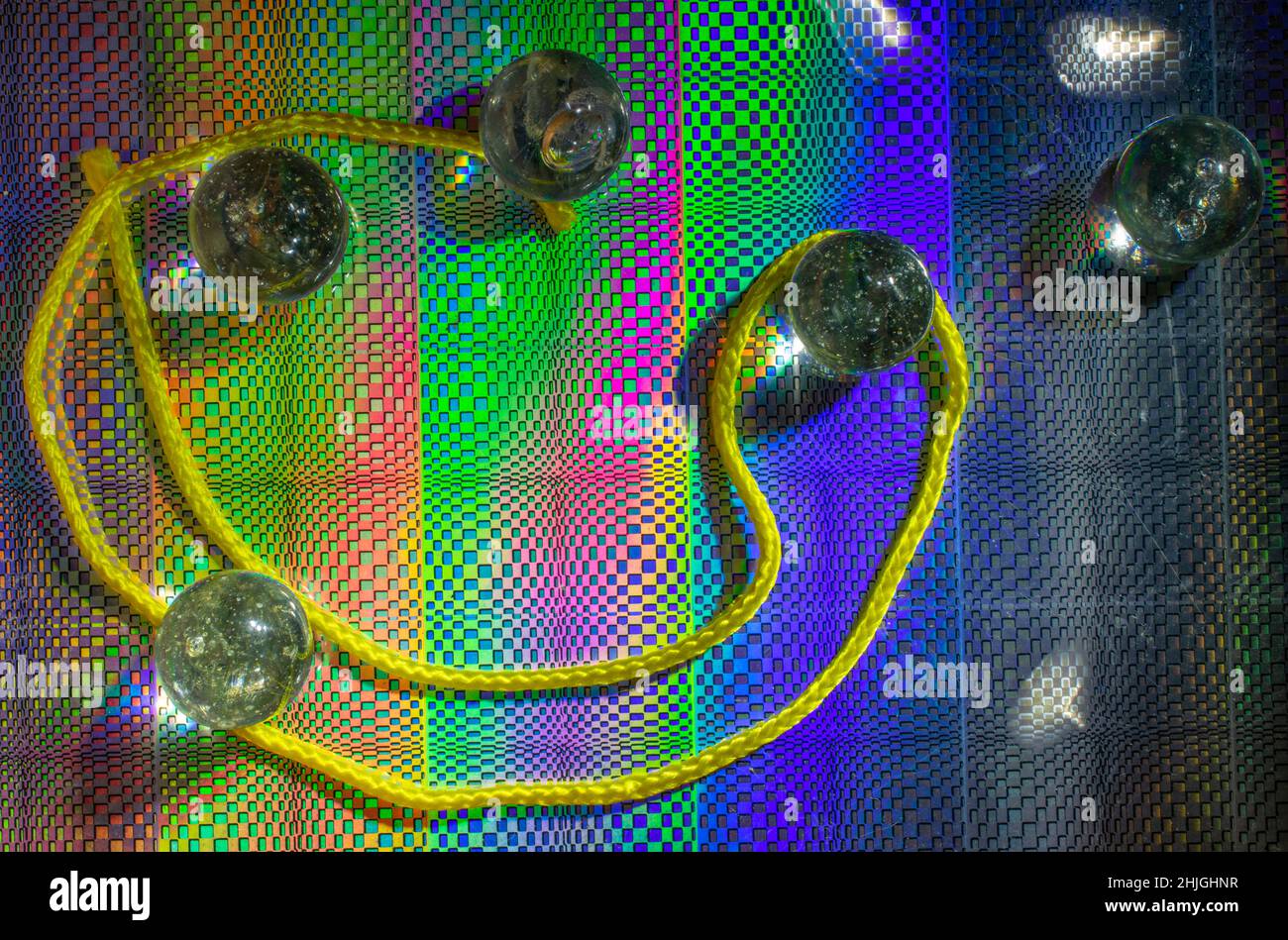 Marbles + String Stock Photo - Alamy