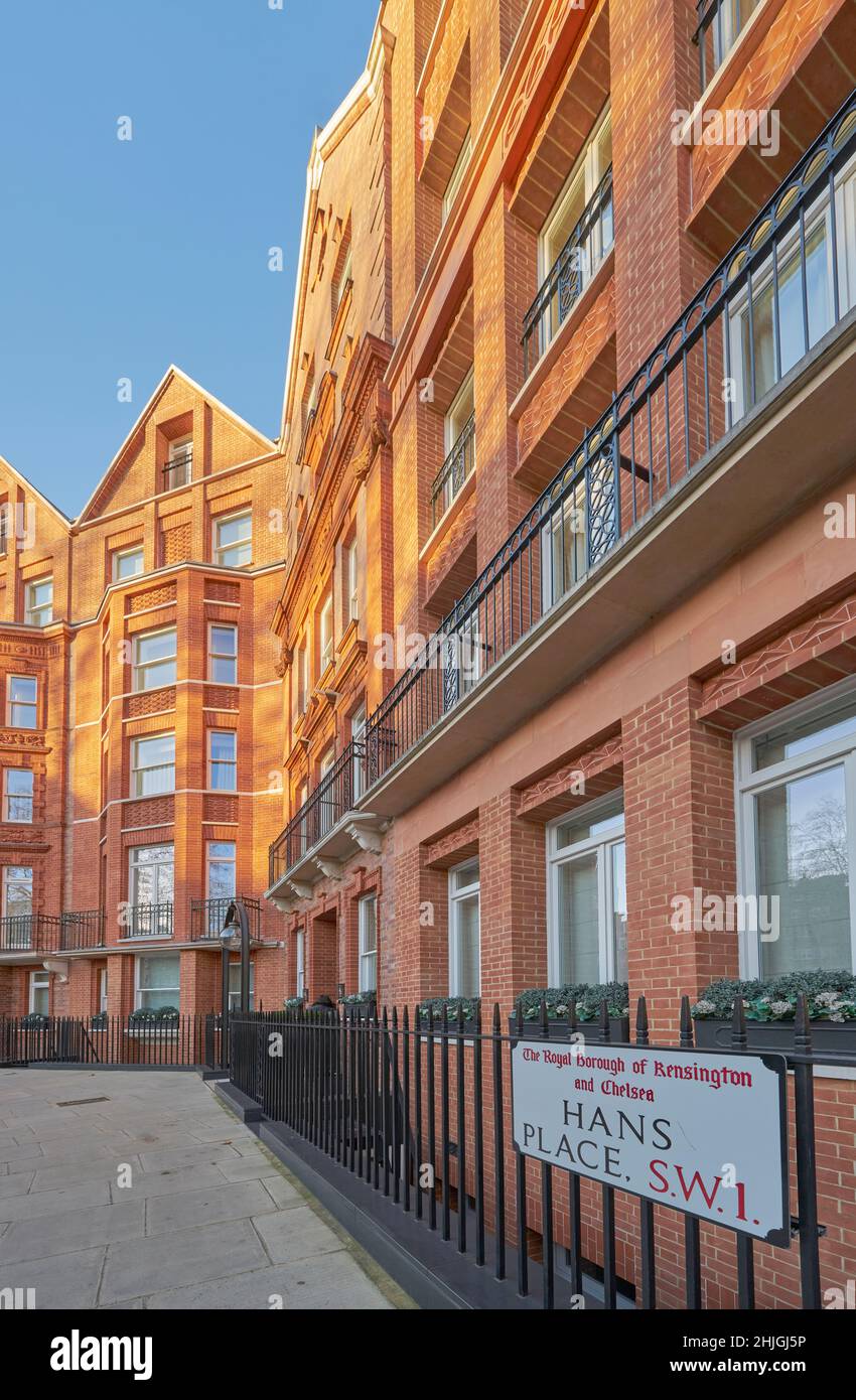 hans place SW1 london Stock Photo - Alamy