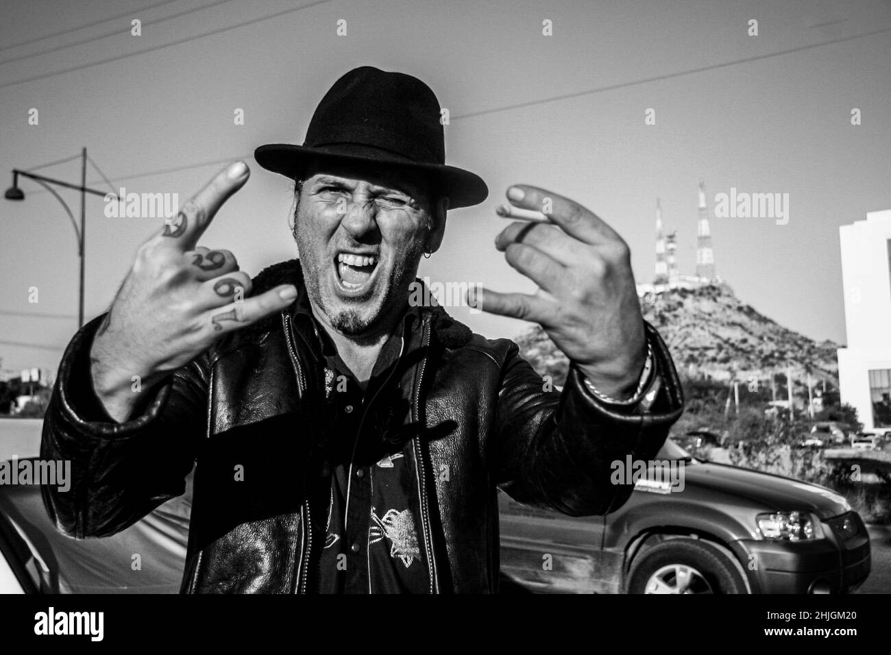 L.A. Guns, during a private gathering and concert at Palominos ...