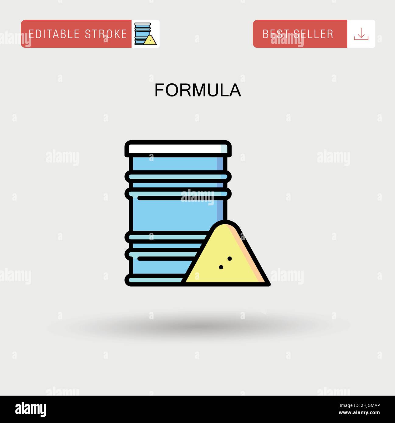 Formula Simple vector icon Stock Vector Image & Art - Alamy