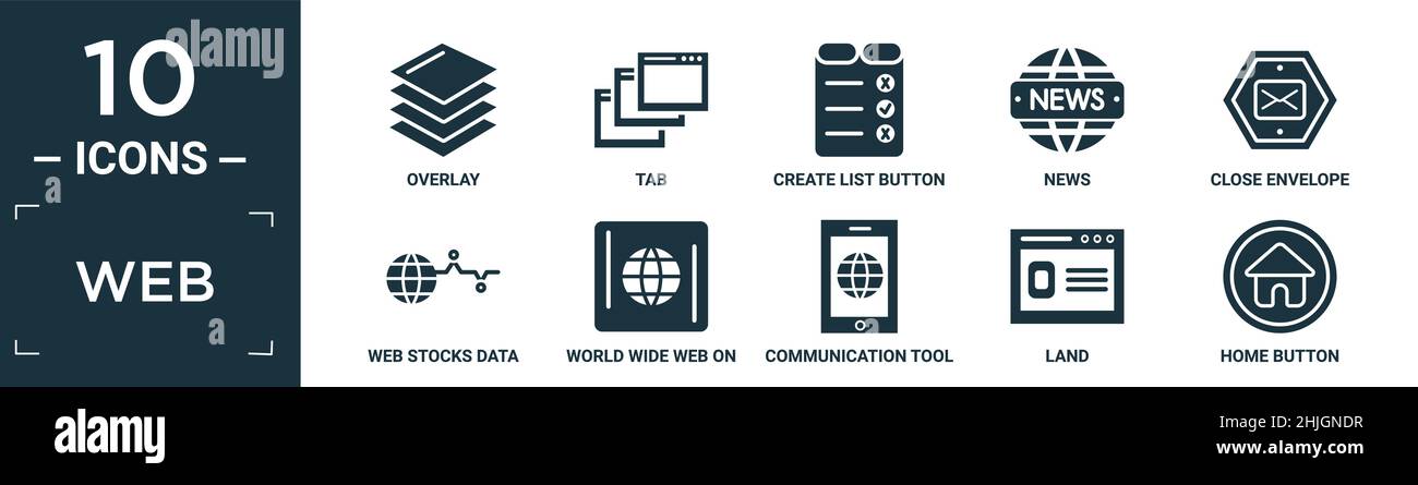 Web stocks data line graphic interface symbol hi-res stock photography and images - Alamy