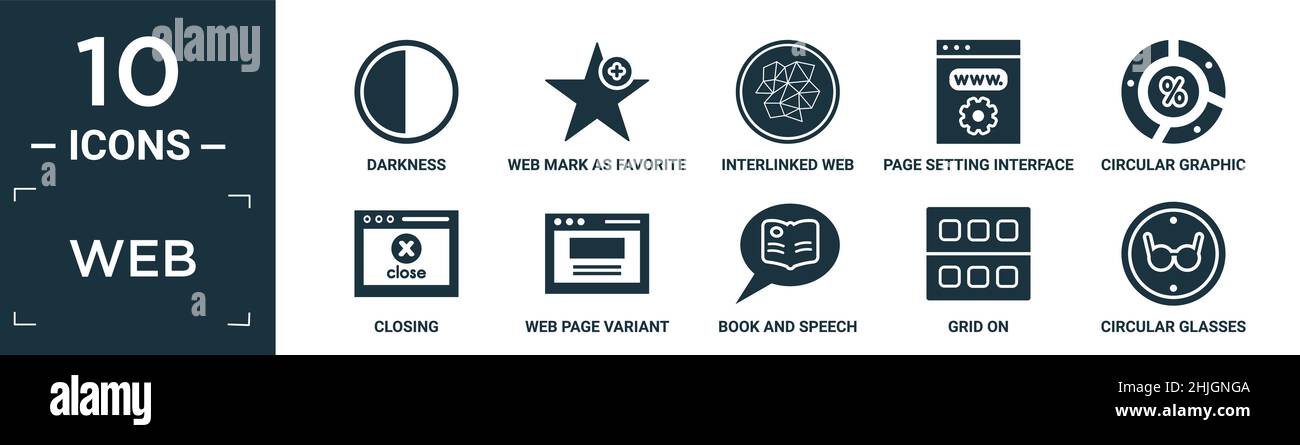 Interlinked web Stock Vector Images - Alamy