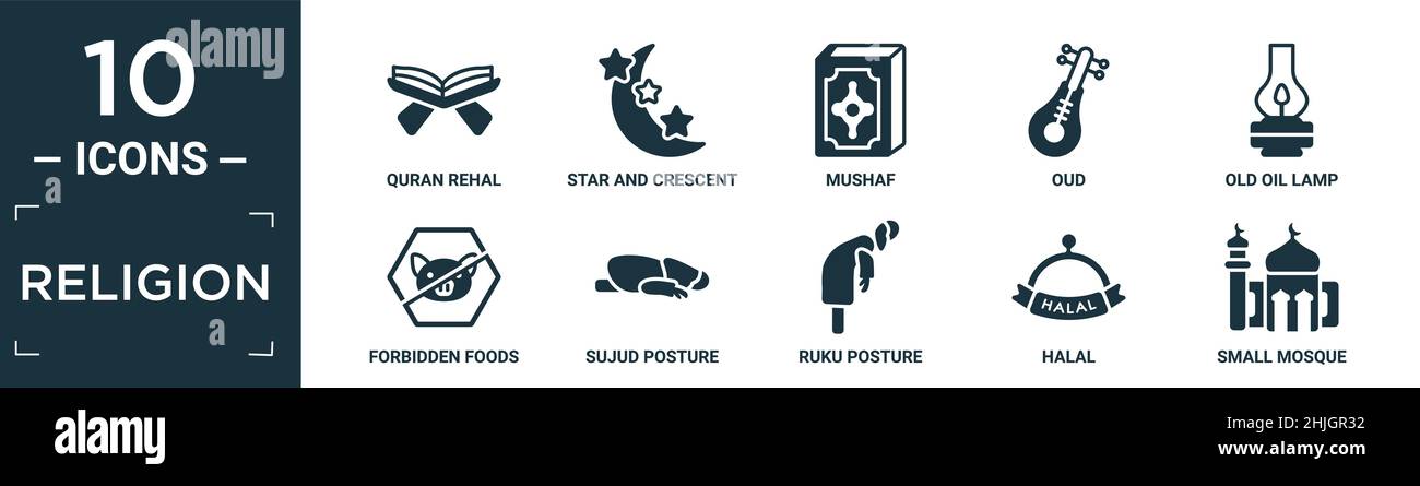 Rehal Logo Quran Rehal Red Glowing Neon Ui Stock Vector (Royalty Free