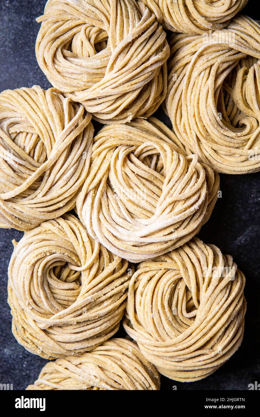 Japanese ramen noodles ingredients hi-res stock photography and images ...