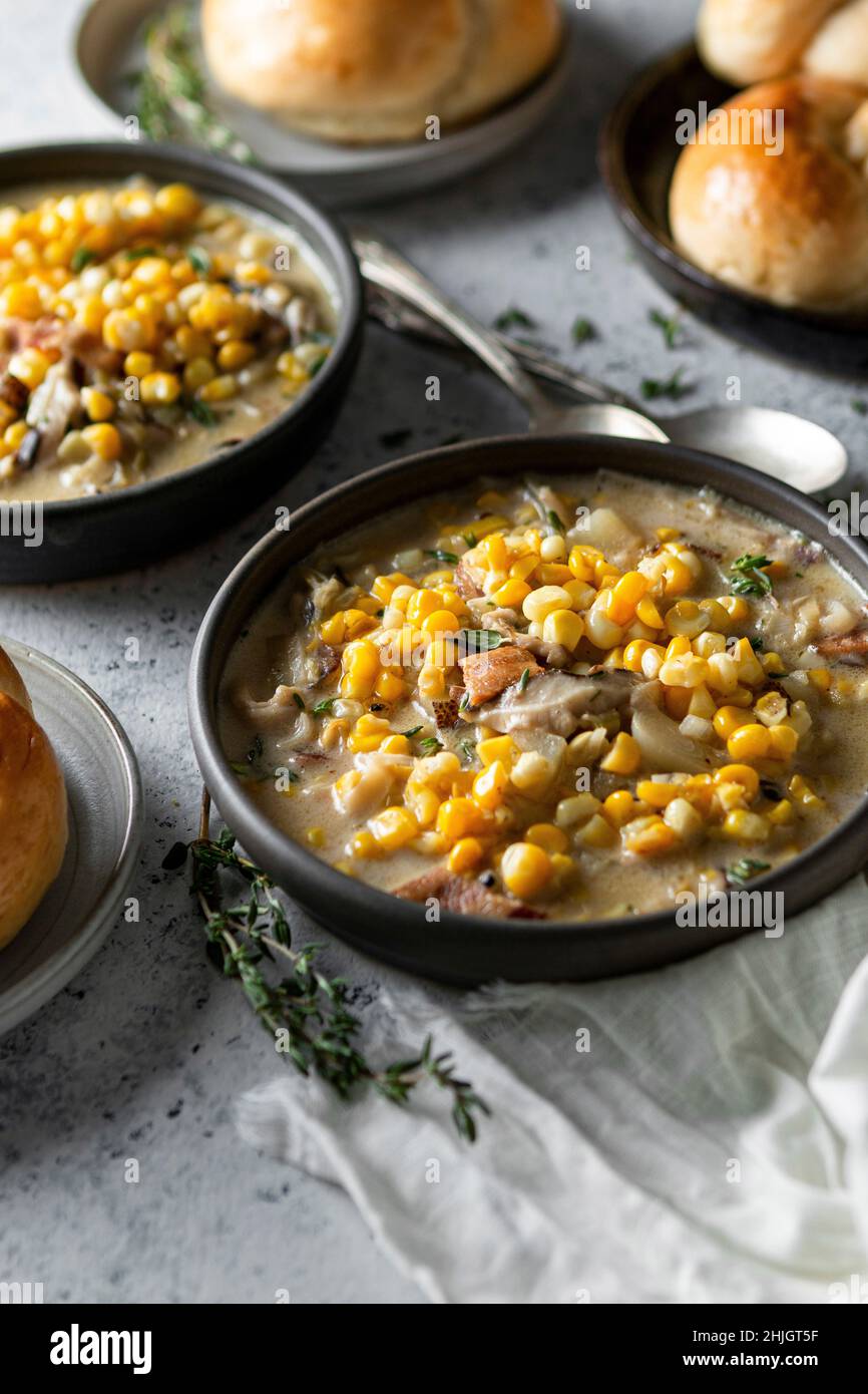 Corn rolls hi-res stock photography and images - Alamy