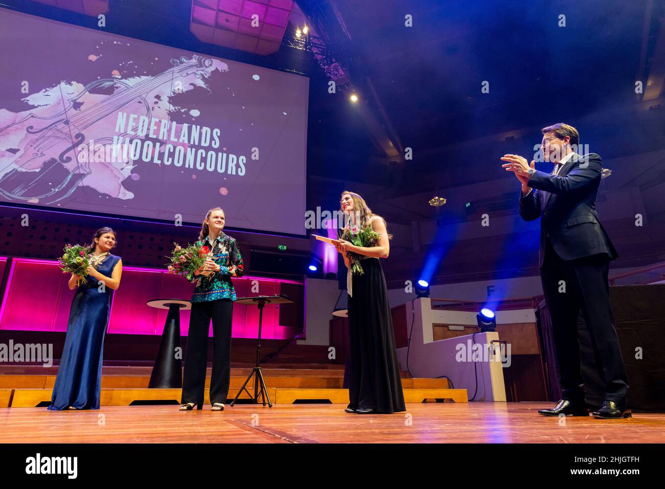 Prince Constantijn of the Netherlands presents the Oskar Back Prize ...