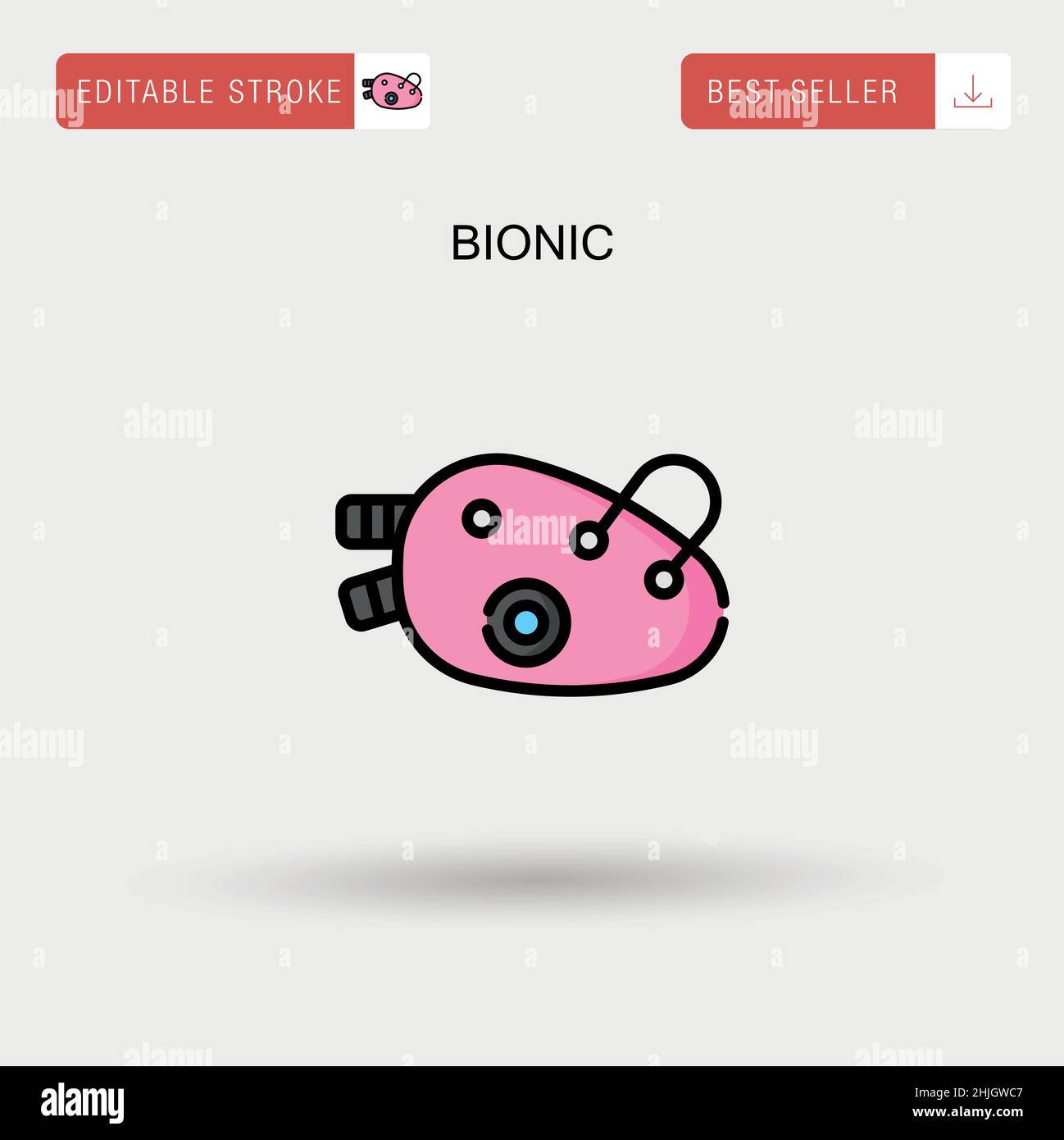 Prosthetic arm bionic Stock Vector Images - Alamy