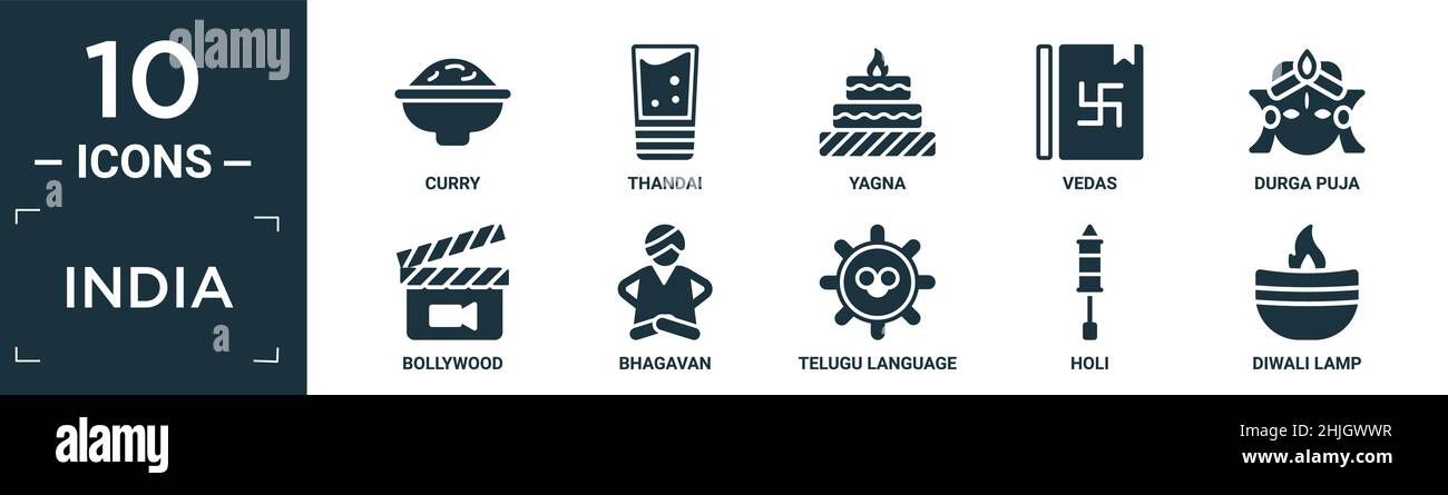 Holi puja Stock Vector Images - Alamy