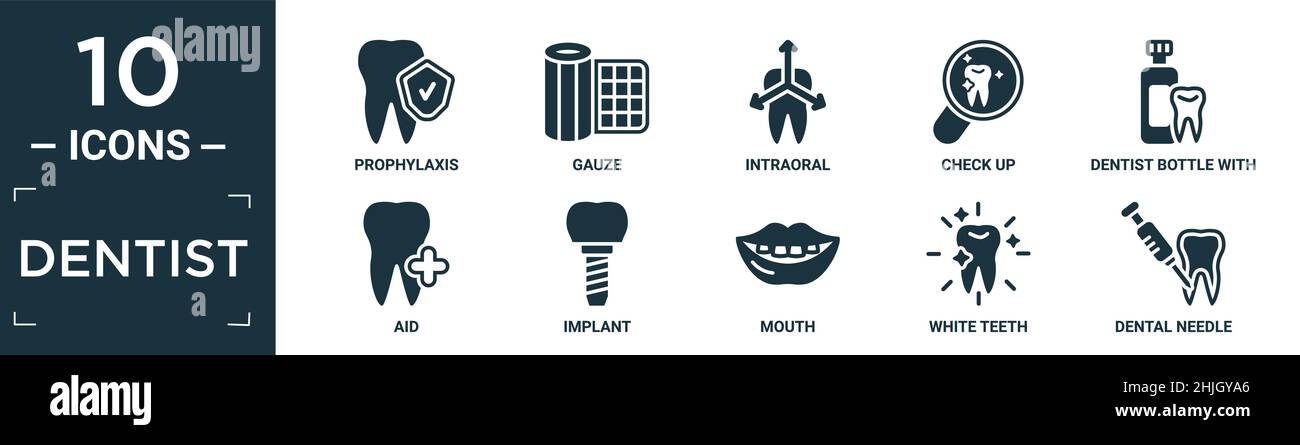 Human intraoral teeth Stock Vector Images - Alamy
