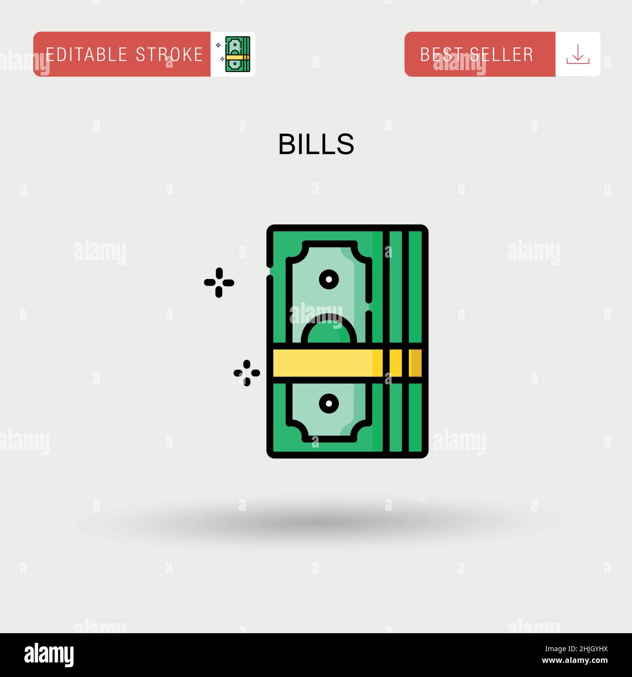 Invoice document bills pay Stock Vector Images - Alamy