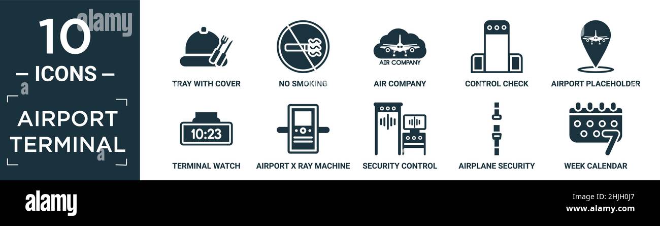 Airport security tray Stock Vector Images - Alamy
