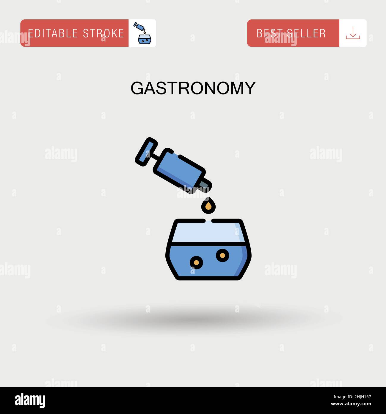 Gastronomy occupation Stock Vector Images - Alamy