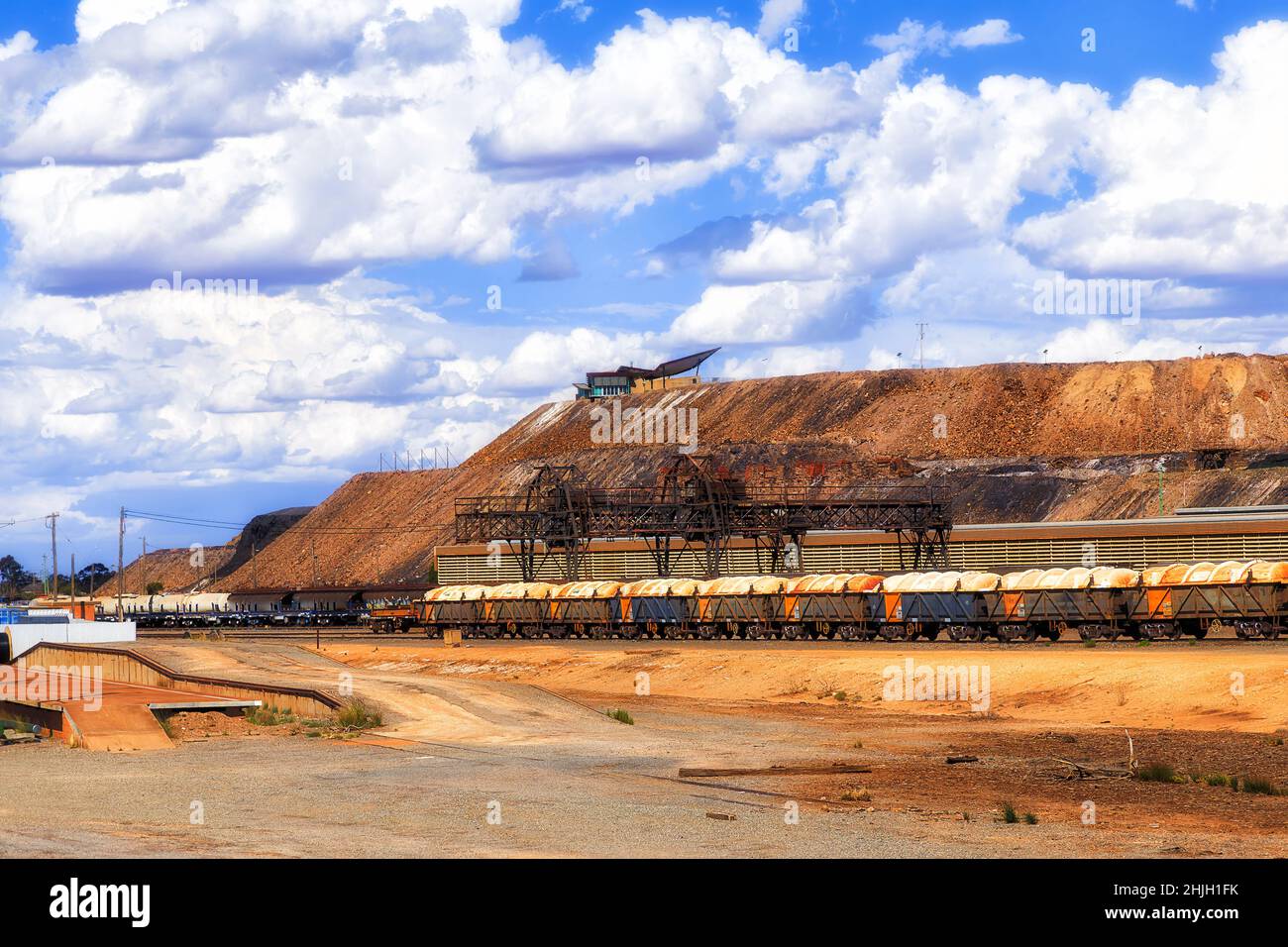 Railway mining wagon hi-res stock photography and images - Alamy