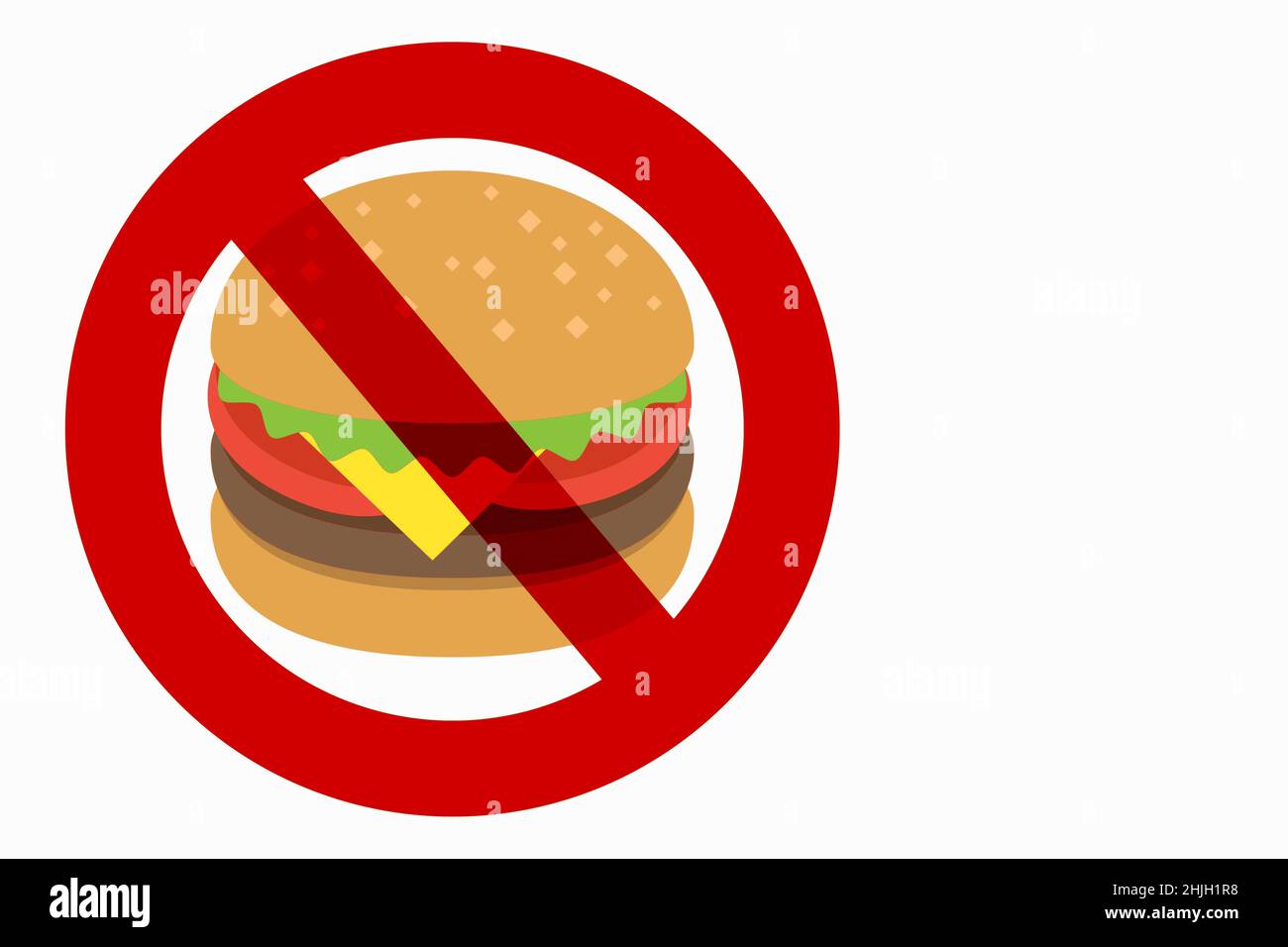 Burger stop sign hi-res stock photography and images - Alamy