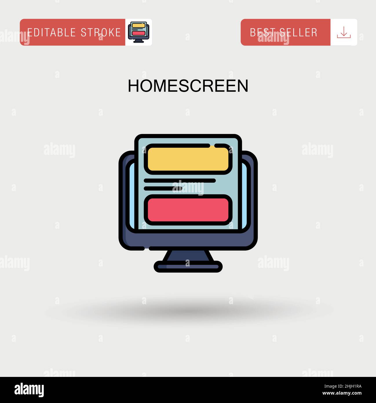 Homescreen image hi-res stock photography and images - Alamy