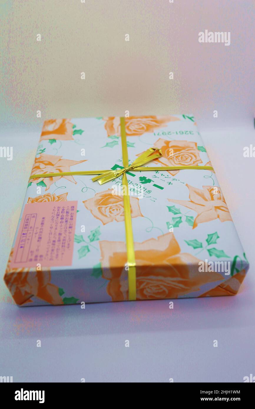 Tokyo, Japan, December 2021. Assorted cookies from the pastry shop ROZA ...