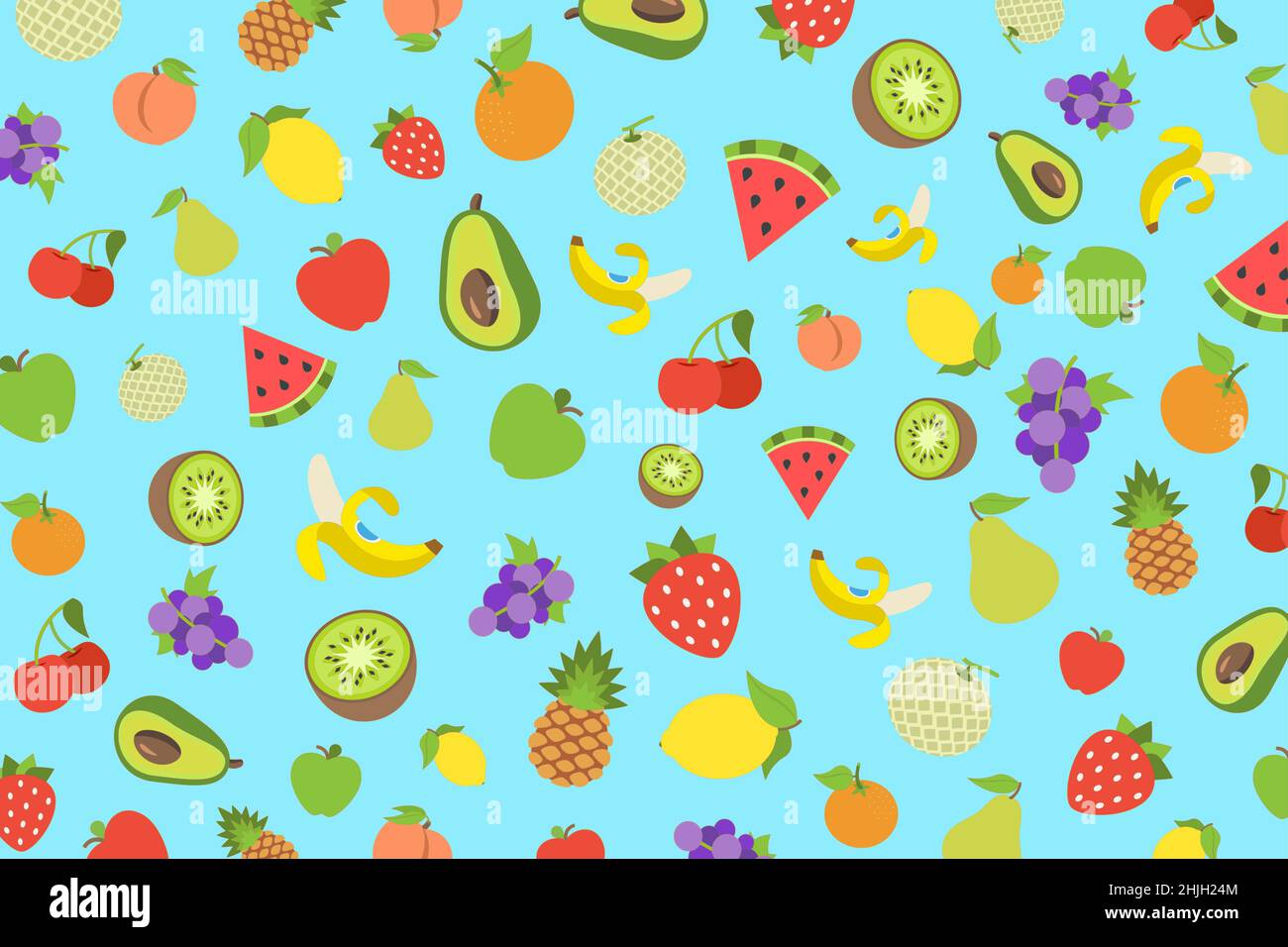 Variegated kiwi Stock Vector Images - Alamy