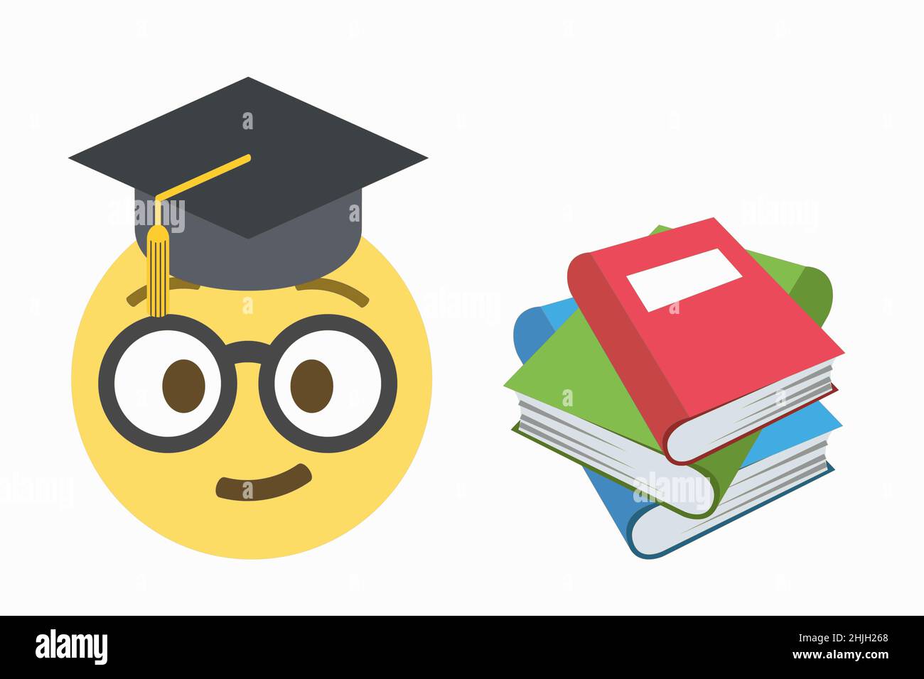 Nerd emoji hi-res stock photography and images - Alamy