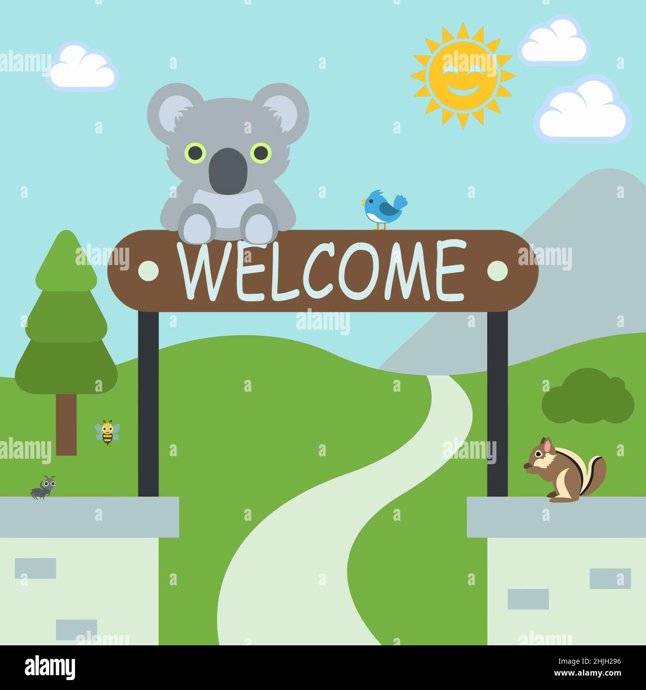 Cartoon ant smiling hi-res stock photography and images - Alamy