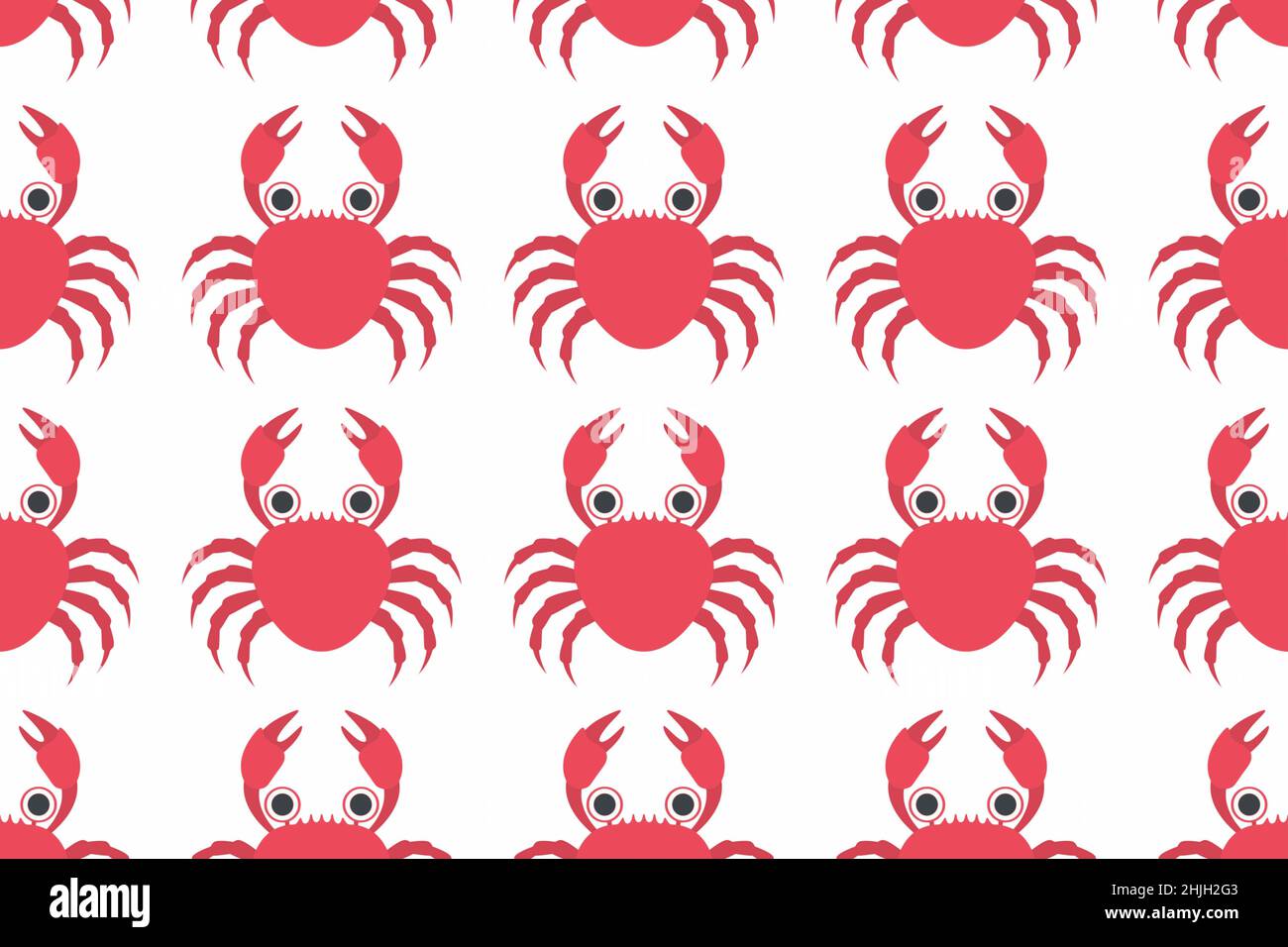 Crabs pattern Stock Vector Images - Alamy