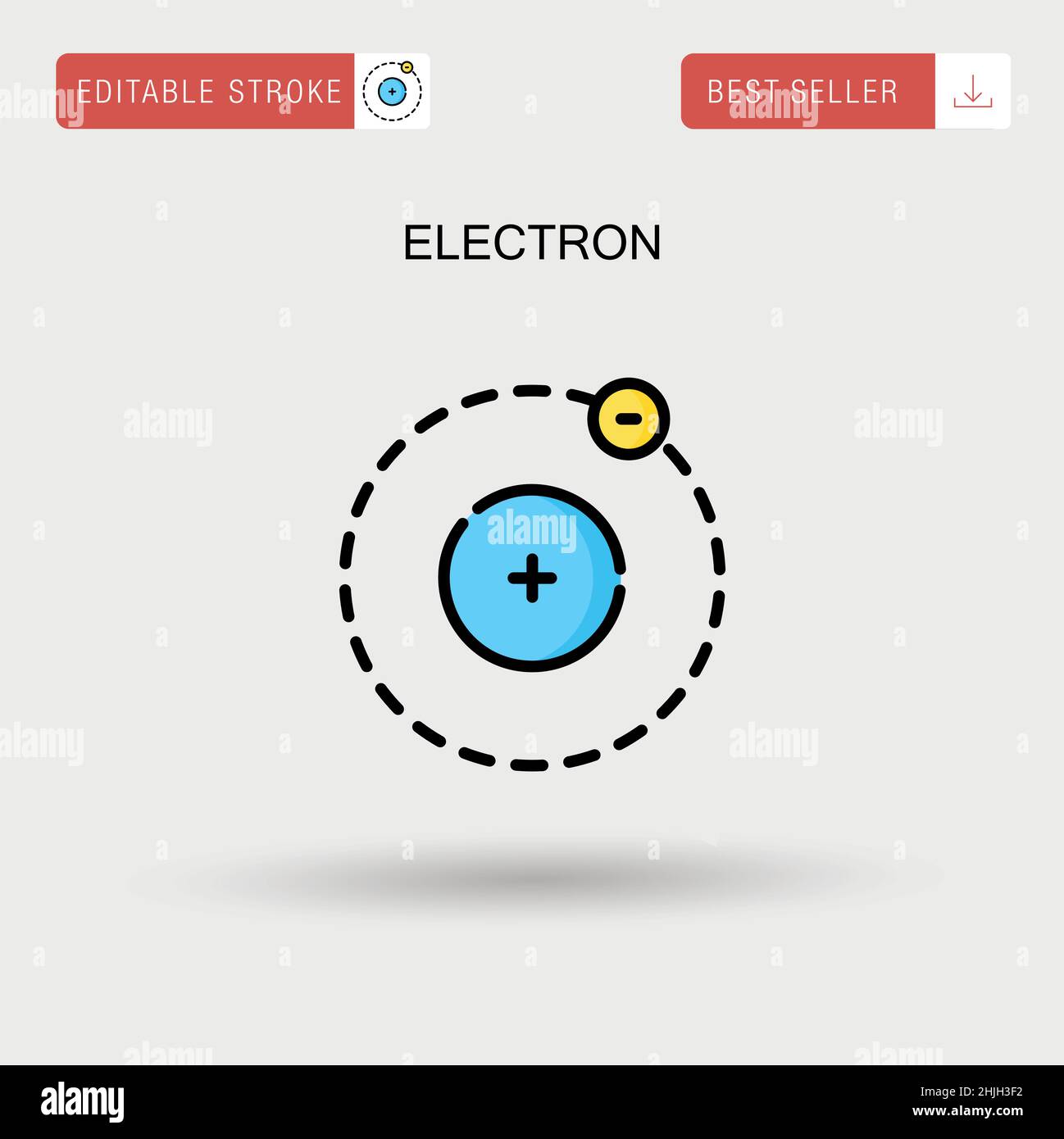 Electron icon hi-res stock photography and images - Alamy