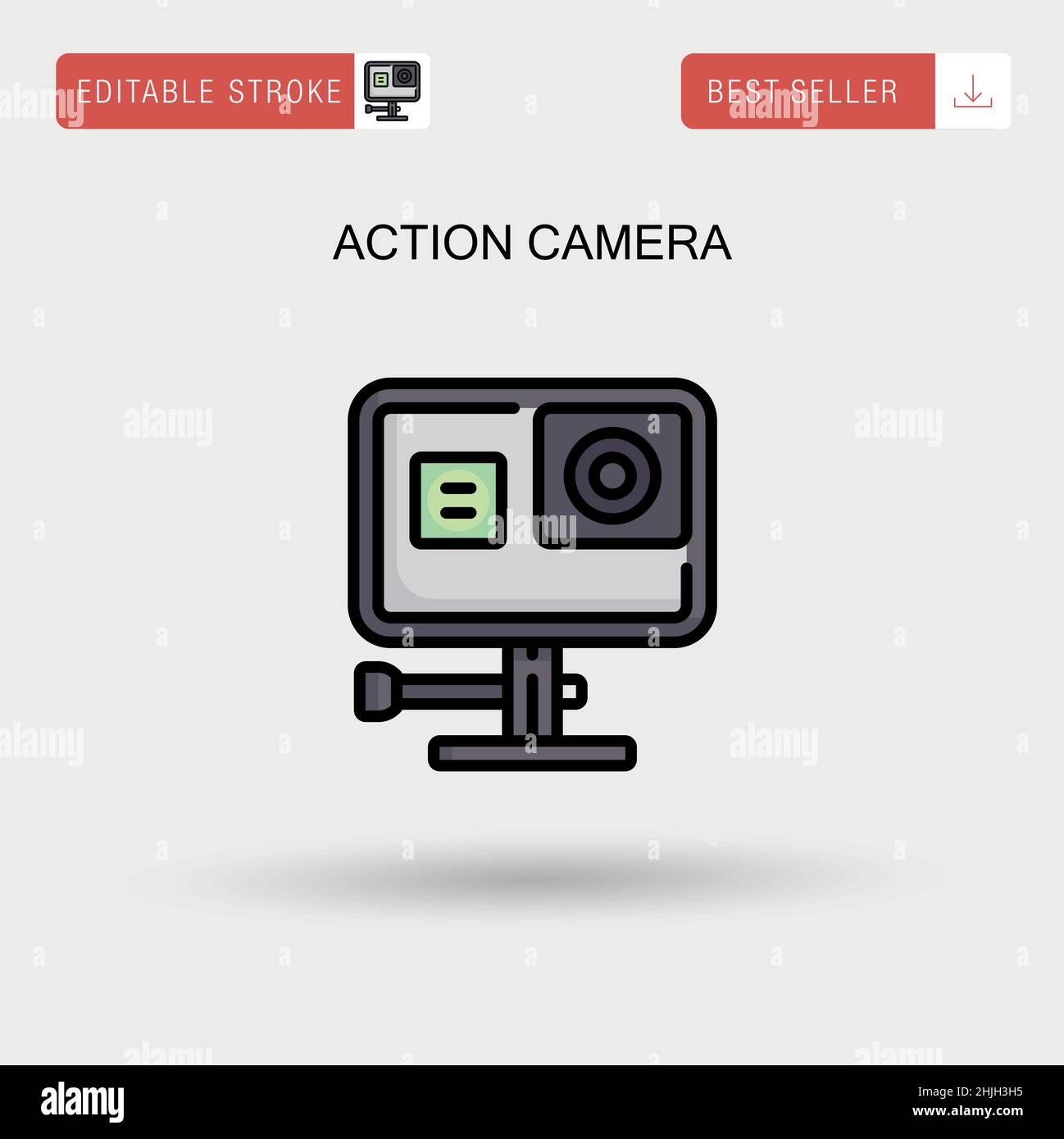 Action camera sports Stock Vector Images - Alamy