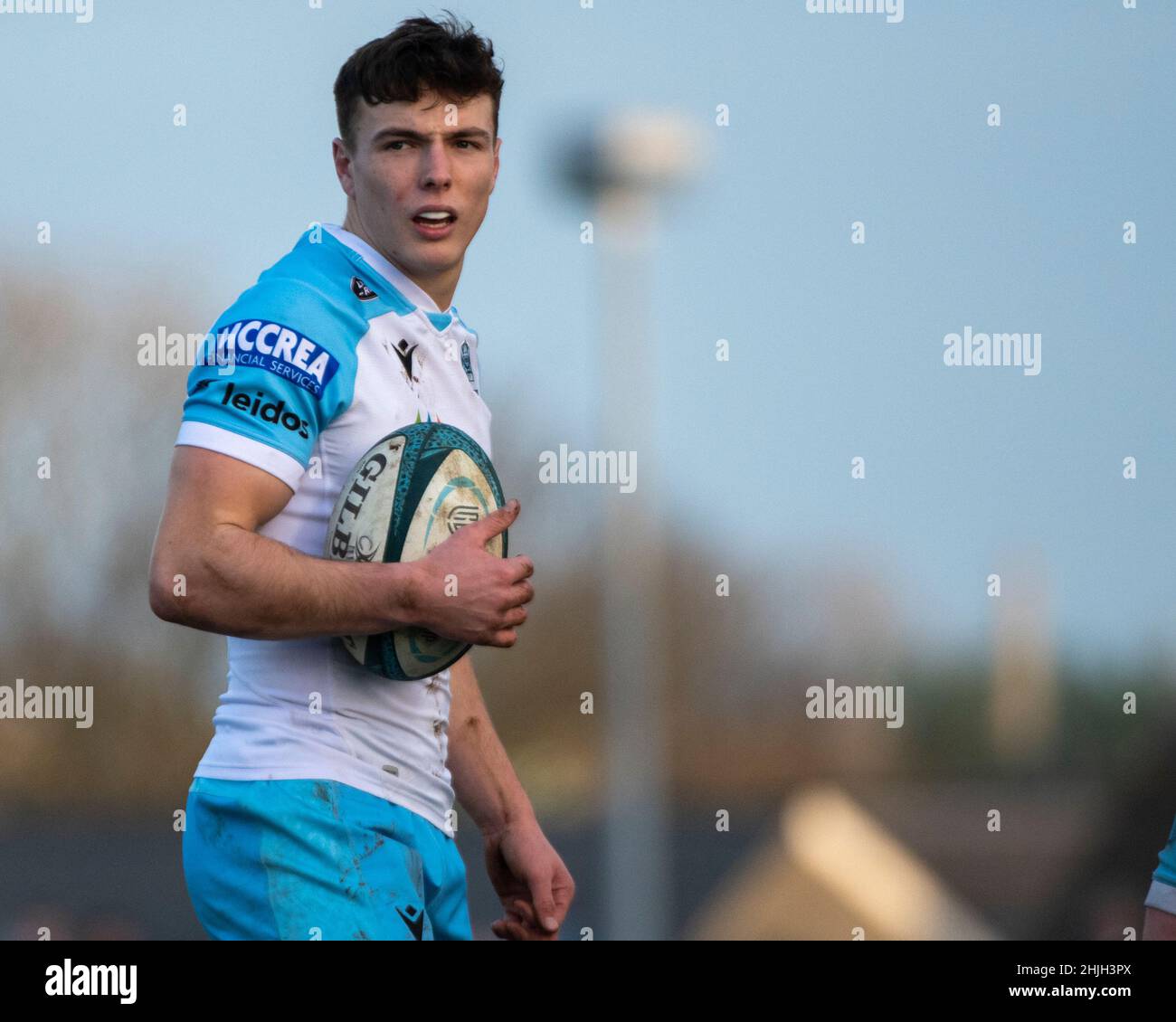 Galway, Ireland. 30th Jan, 2022. Jamie Dobie of Glasgow during the ...