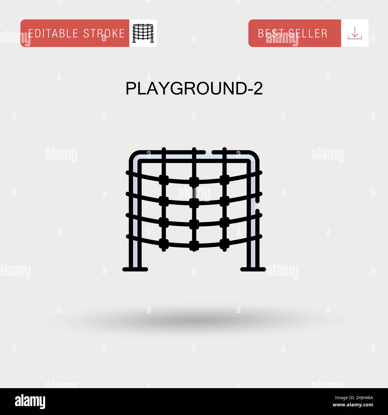 Playground-2 Simple vector icon Stock Vector Image & Art - Alamy