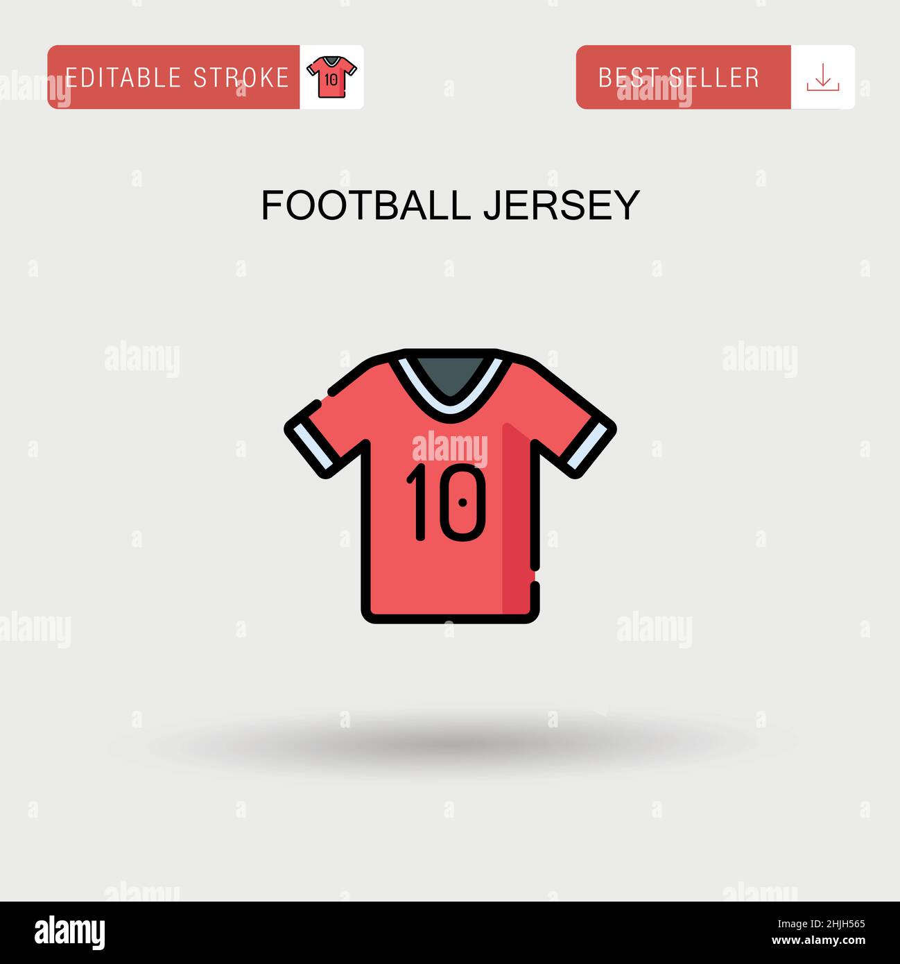 Football kit player number Stock Vector Images - Alamy