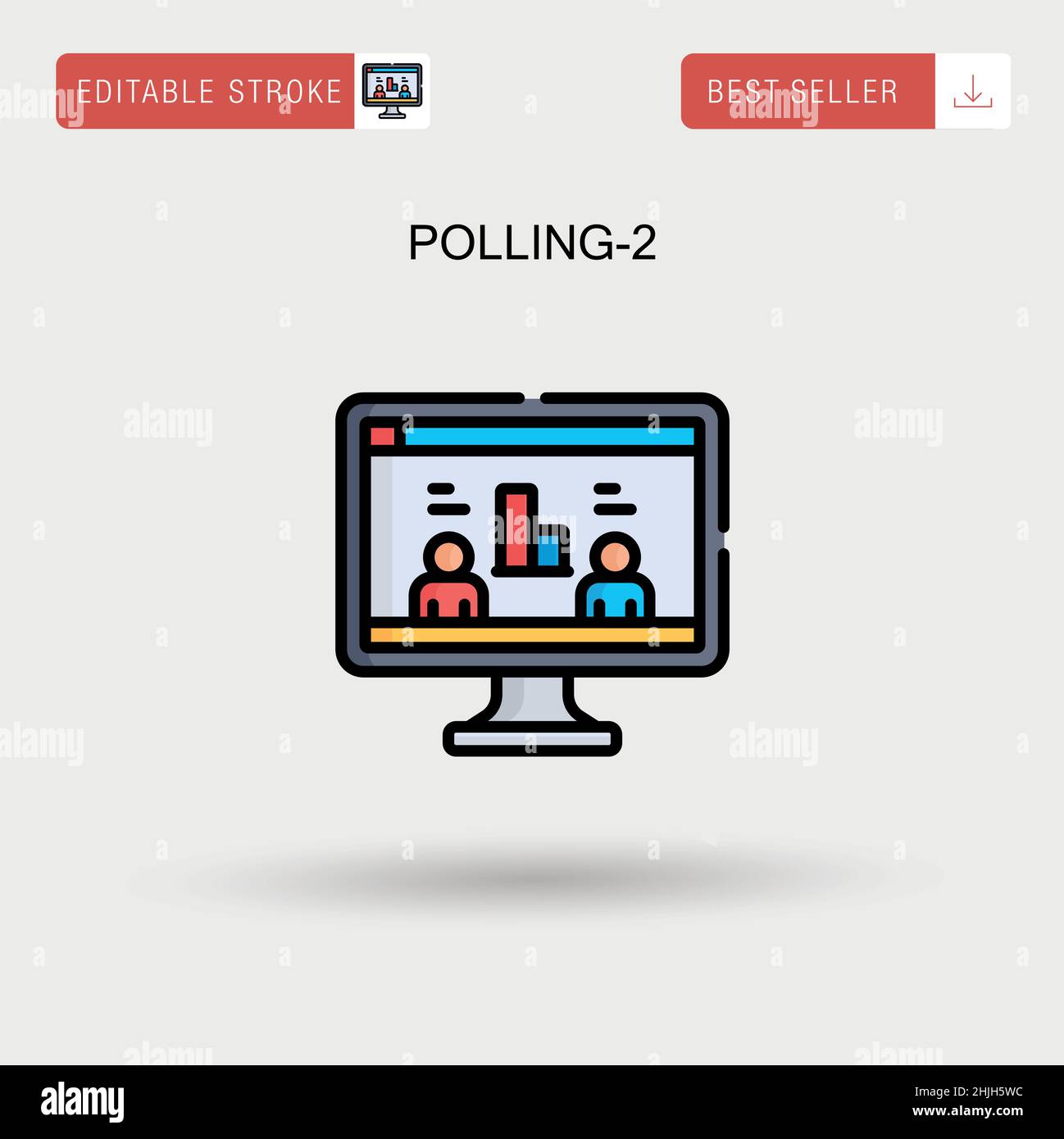 Polling station election Stock Vector Images - Alamy