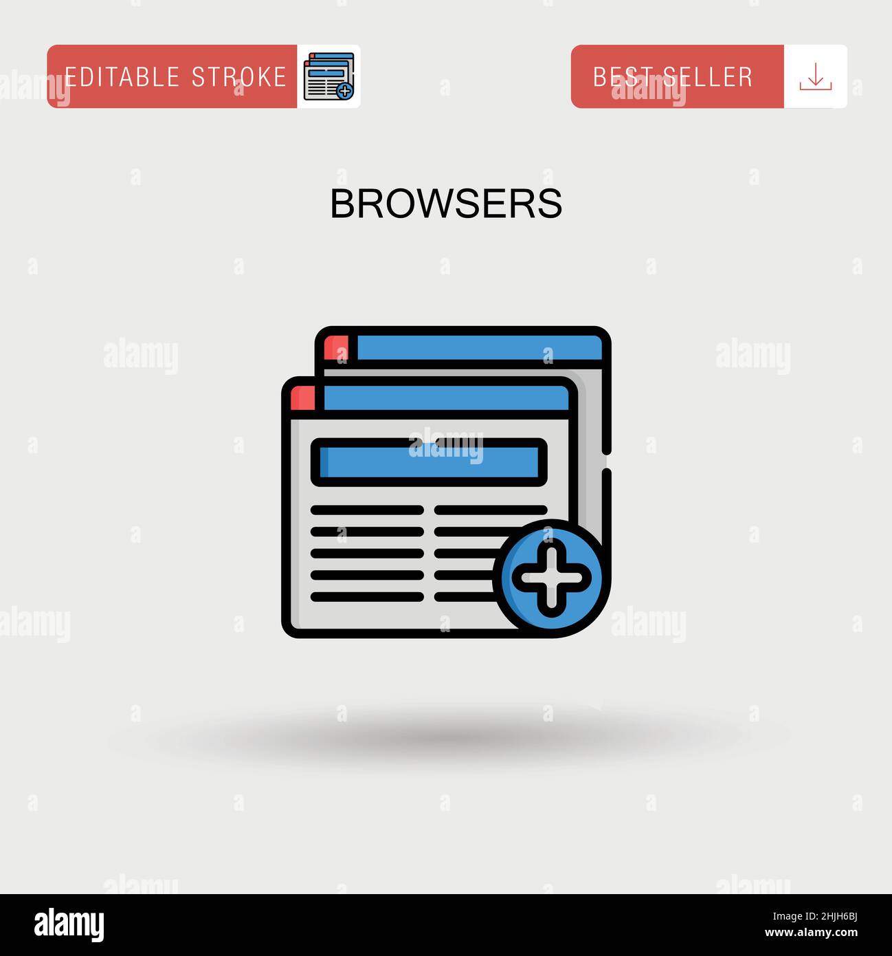 Browsers not grazers Stock Vector Images - Alamy