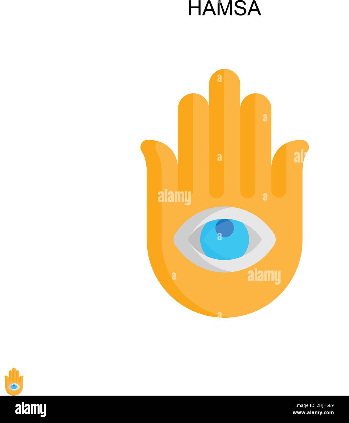 Jewish sign amulet Stock Vector Images - Alamy