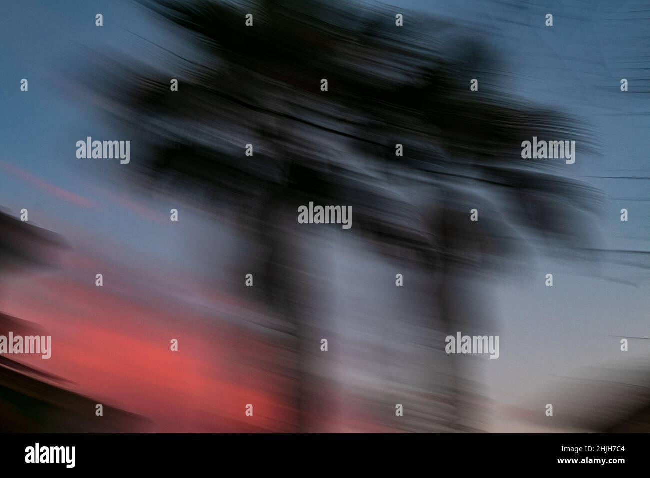 January 29, 2022: The sunset in San Diego, California on Saturday ...