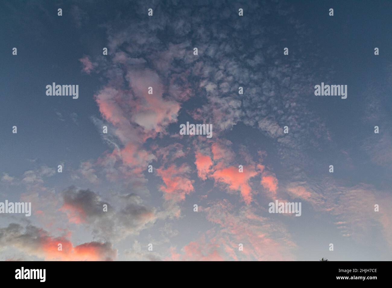 January 29, 2022: The sunset in San Diego, California on Saturday ...