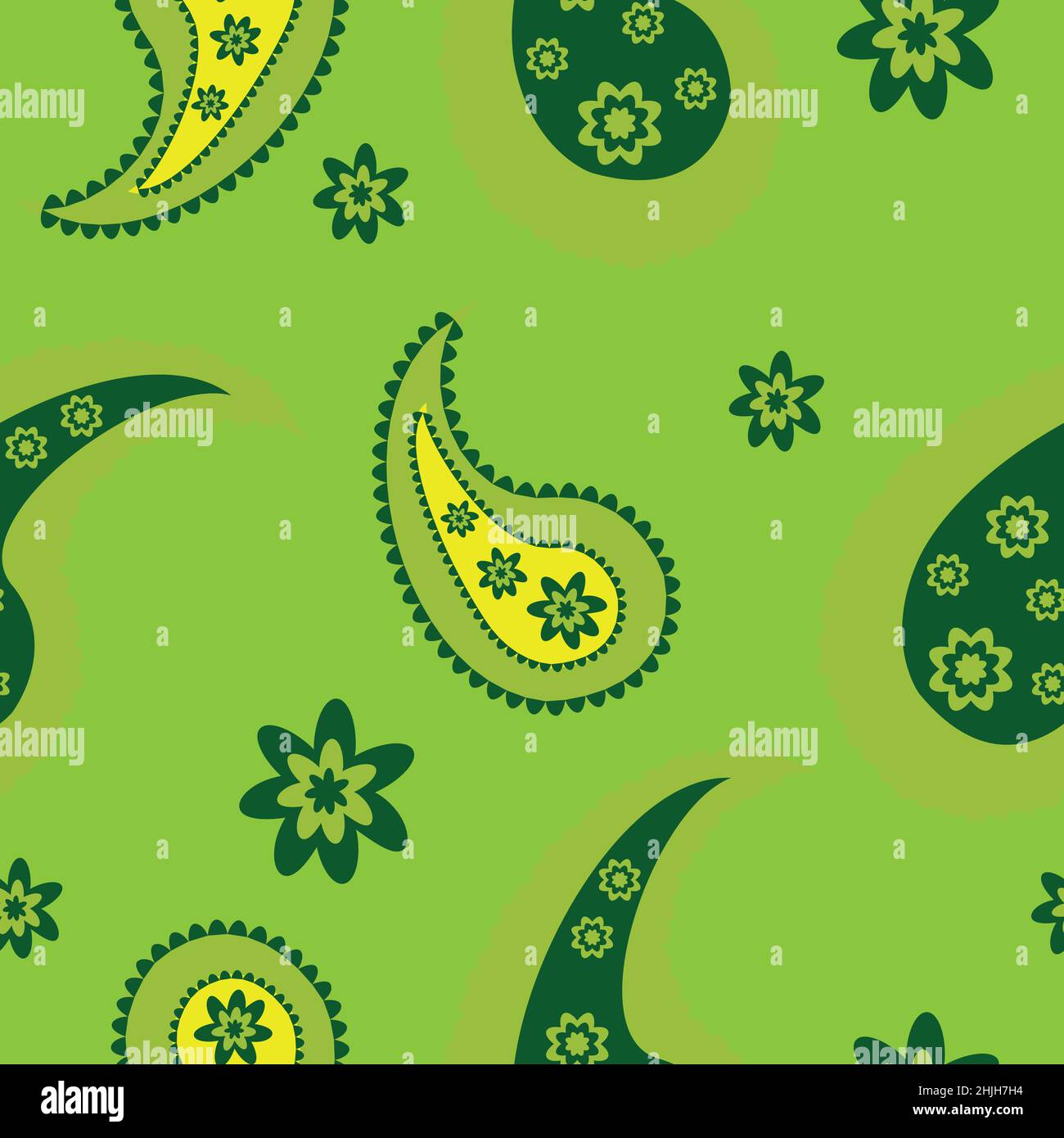 Floral pattern paisley style Paisley print Doodle background Stock ...