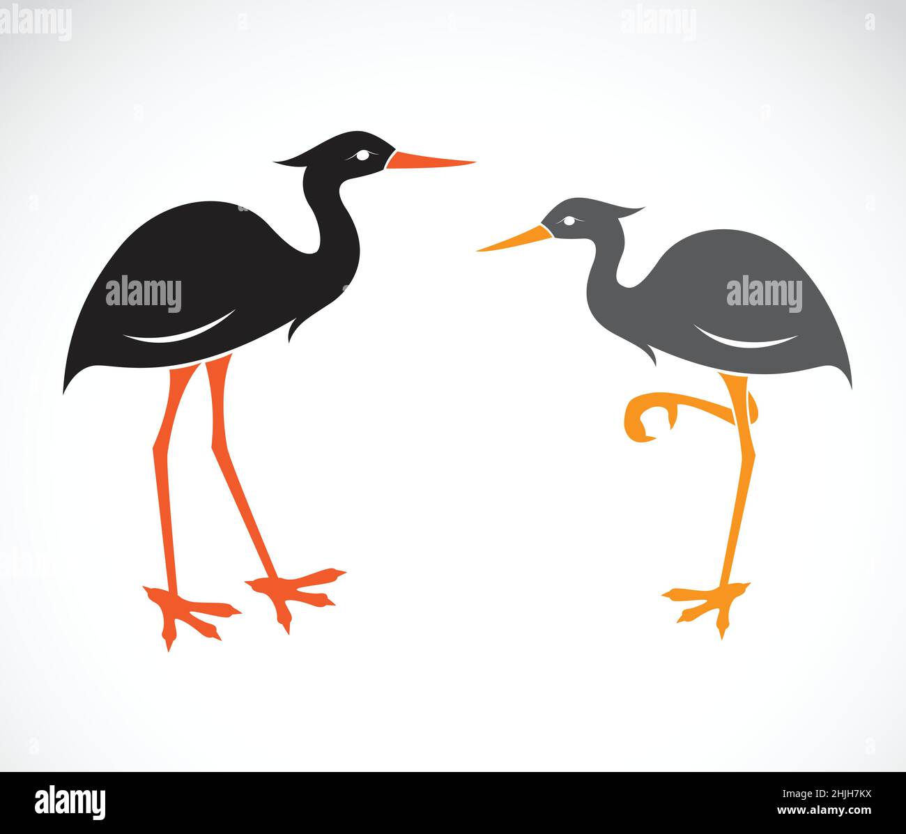 Stork artwork hi-res stock photography and images - Alamy